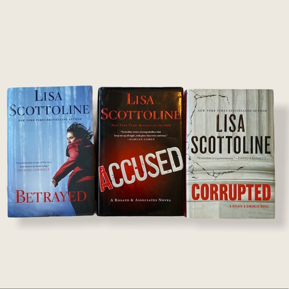 Barnes & Noble | Other | Lisa Scottoline 3 Book Bundle | Poshmark